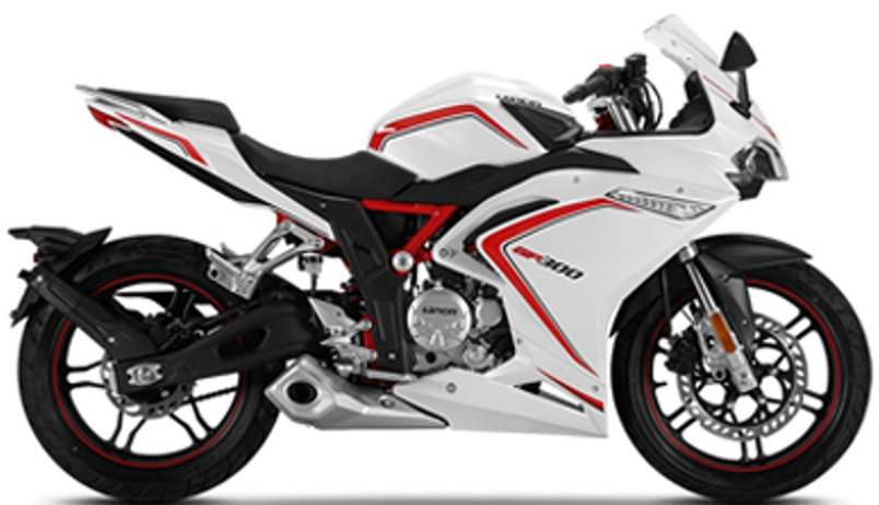 Moto Loncin LX300-GS Blanco 2024 | My Website